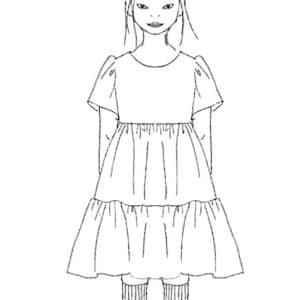 Kids Croquis Template - Etsy