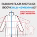 Female Fashion Croquis Template SET 14 Poses - Etsy