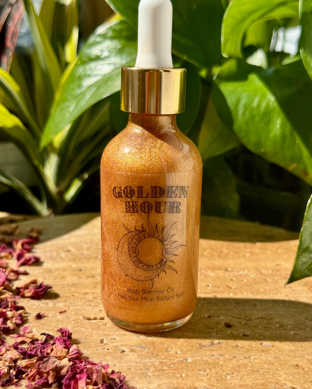 GOLDEN HOUR Body Glow Oil, Body Shimmer Oil, Illuminating Body Oil ...
