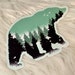 Mountain Bear Decal Free to Ship Bears Vinyl Decal - Etsy