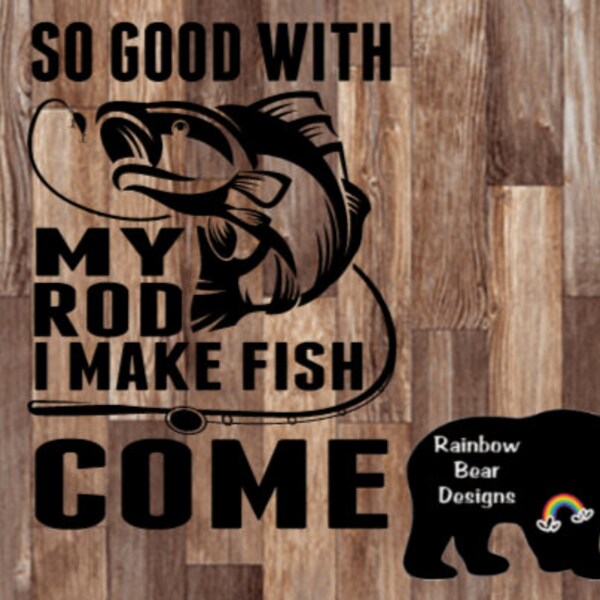 Fishing Rod Labels - Etsy