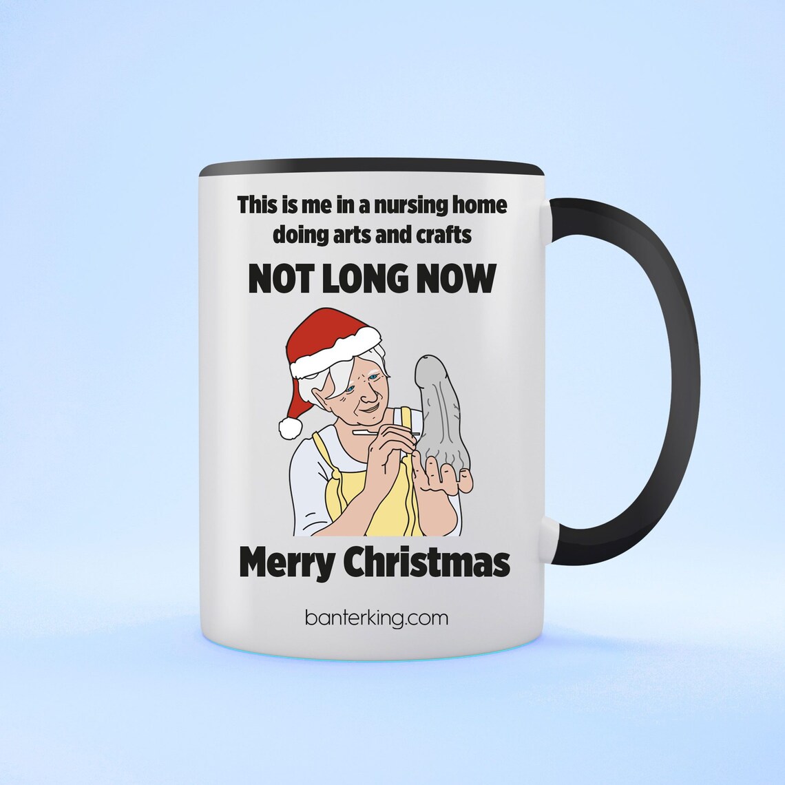 This is Me Not Long Now Christmas Two Toned Mug - Etsy Canada