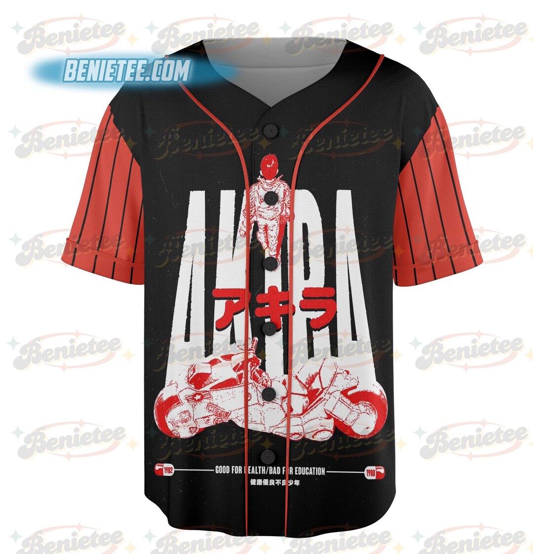 Vintage Inspired Neo Tokyo Tetsuo Anime Jersey, Japanese Weird ...