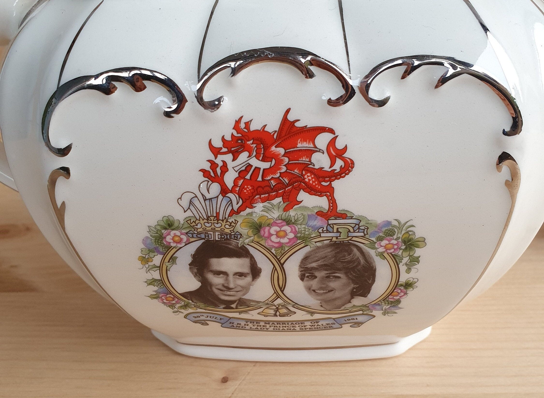 Royal Wedding Princess Diana and Prince Charles Tea Pot 1981 | Etsy
