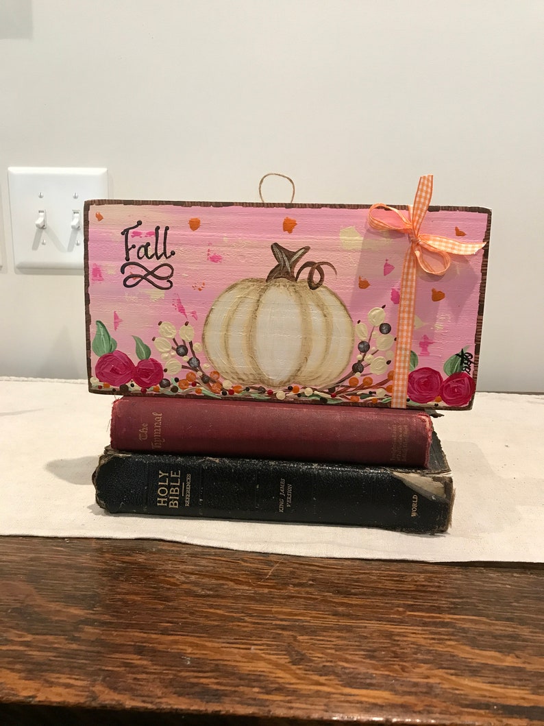 Farmhouse Fall Rustic Sign Home Decor Fall Art Fall Decor - Etsy