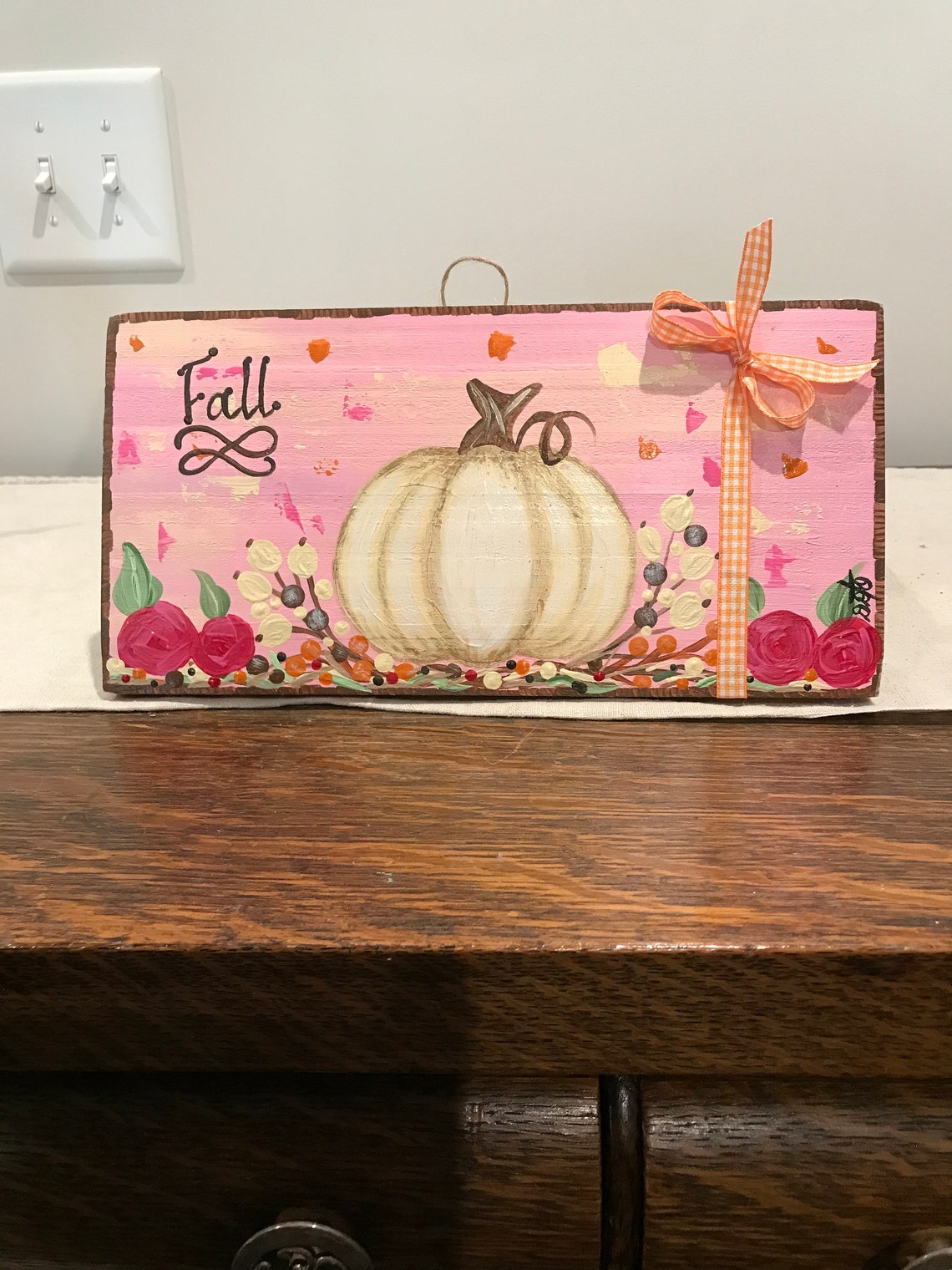 Farmhouse Fall Rustic Sign Home Decor Fall Art Fall Decor - Etsy