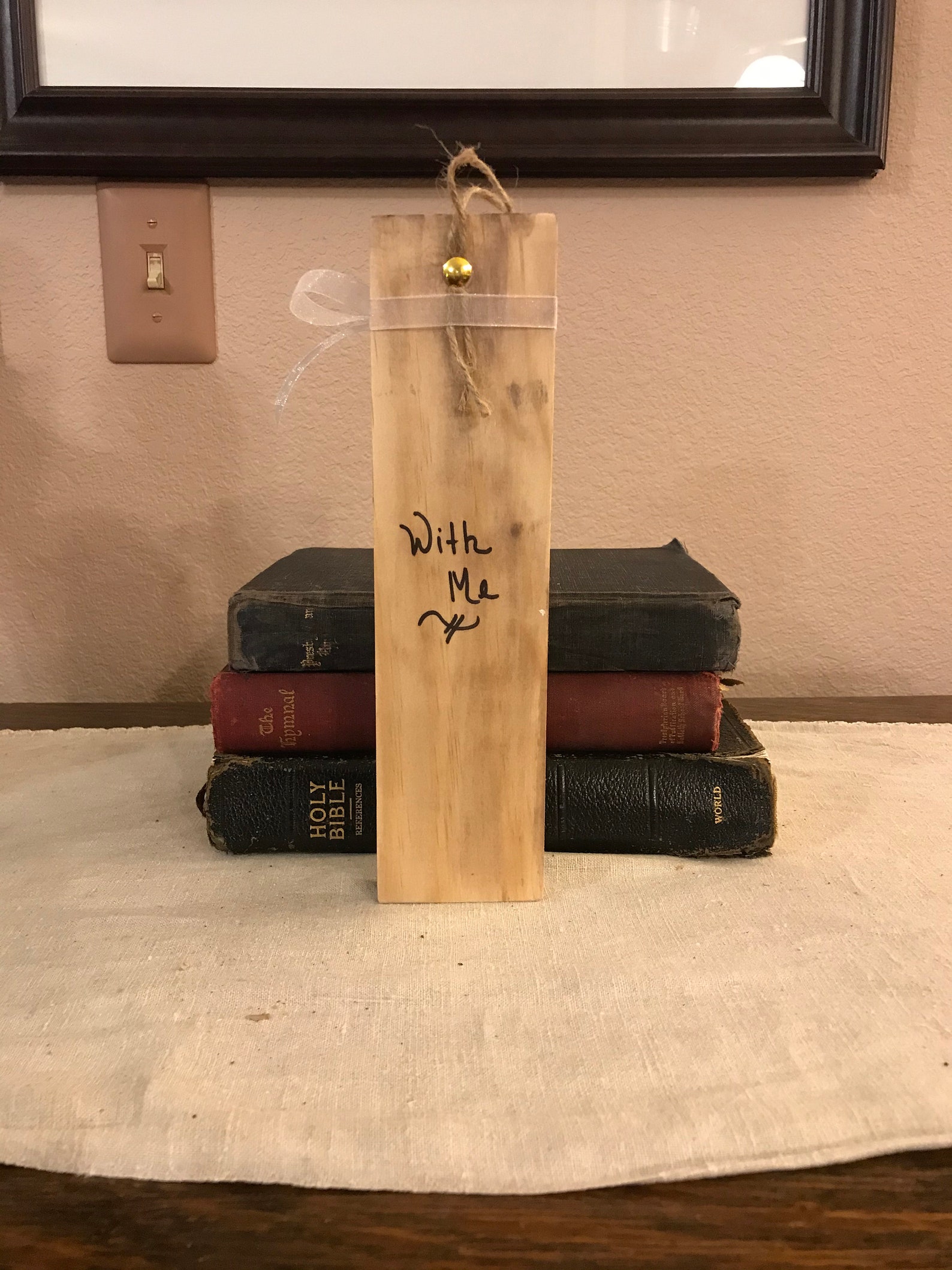 With Me Remembrance Cross Comfort Cross Rustic Cross on - Etsy