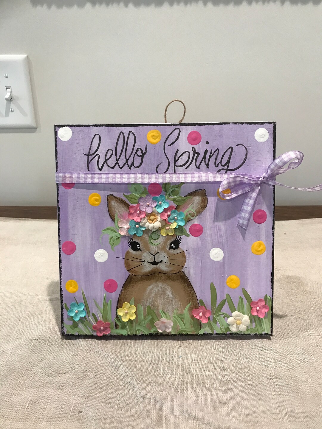 Spring Bunny - Etsy