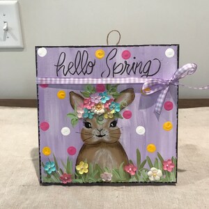 Spring Bunny - Etsy