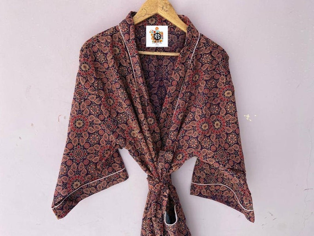 Dusty Rose Robe Bridesmaid Robes Bride Lace Robe Bridesmaid - Etsy