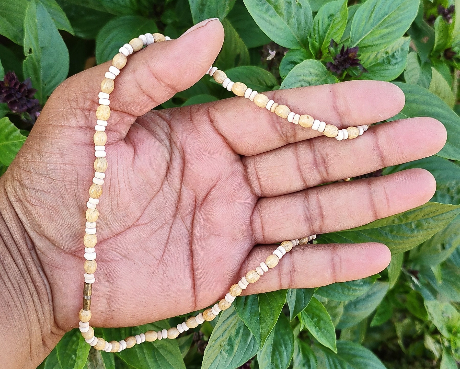 Handmade Tulsi Kanthimala , Necklace - Hare Krishna Kanthi Mala, Jay ...