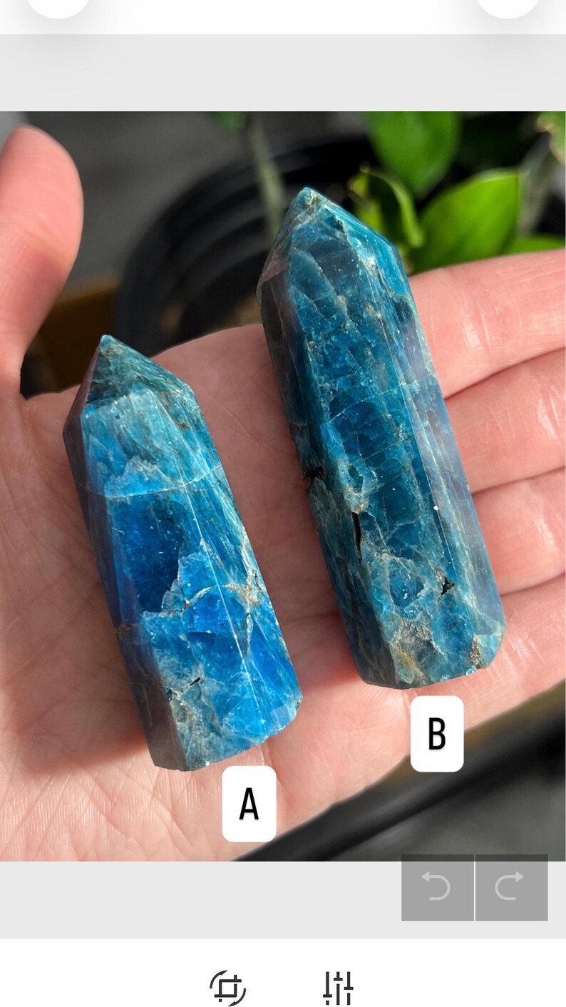 Blue Apatite Towers, Apatite Point - Etsy