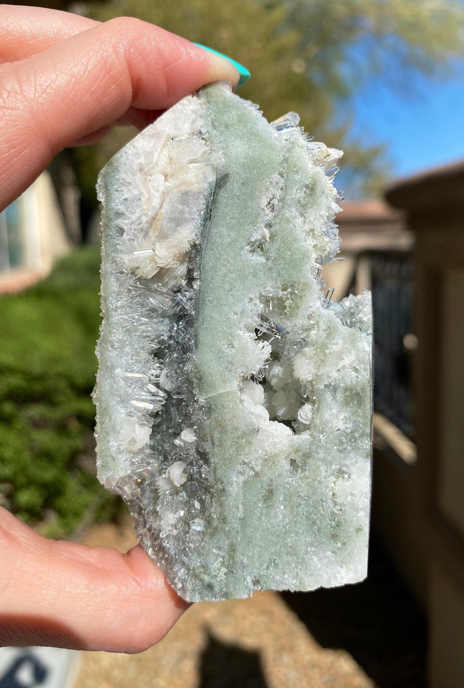 Crystal Needle Quartz Cluster 256g - Etsy