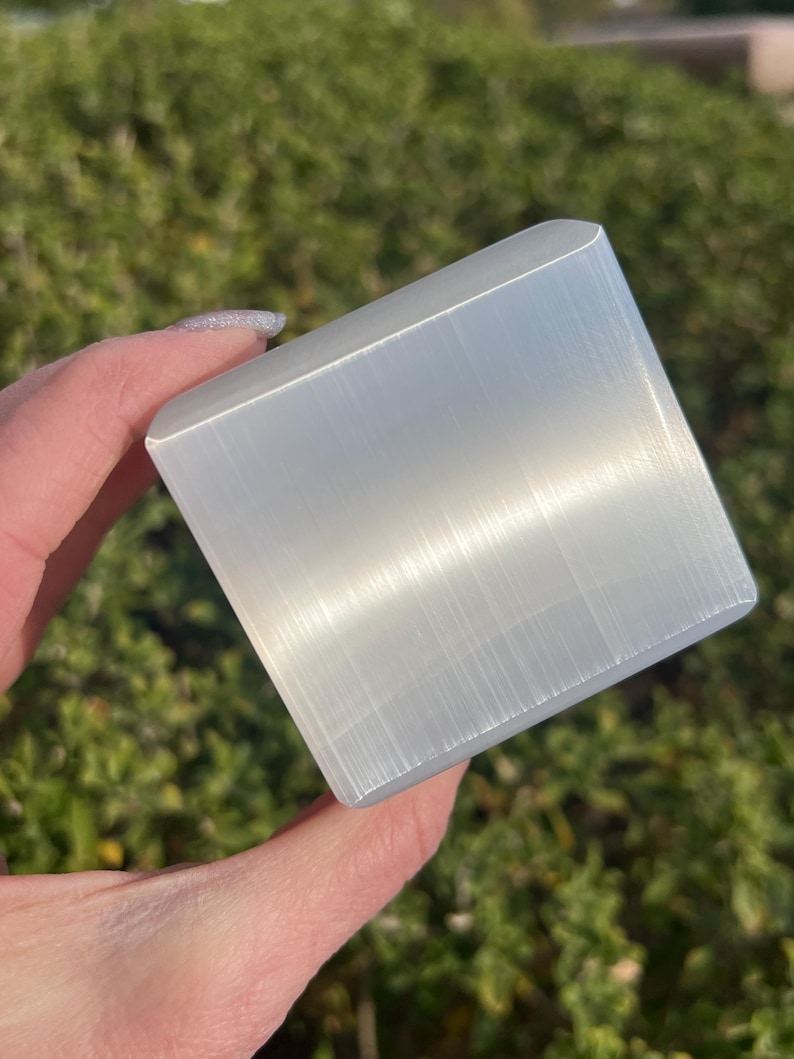 NEW Ulexite “TV Rock” Cube, Television Stone, Television Rock, TV Stone ...