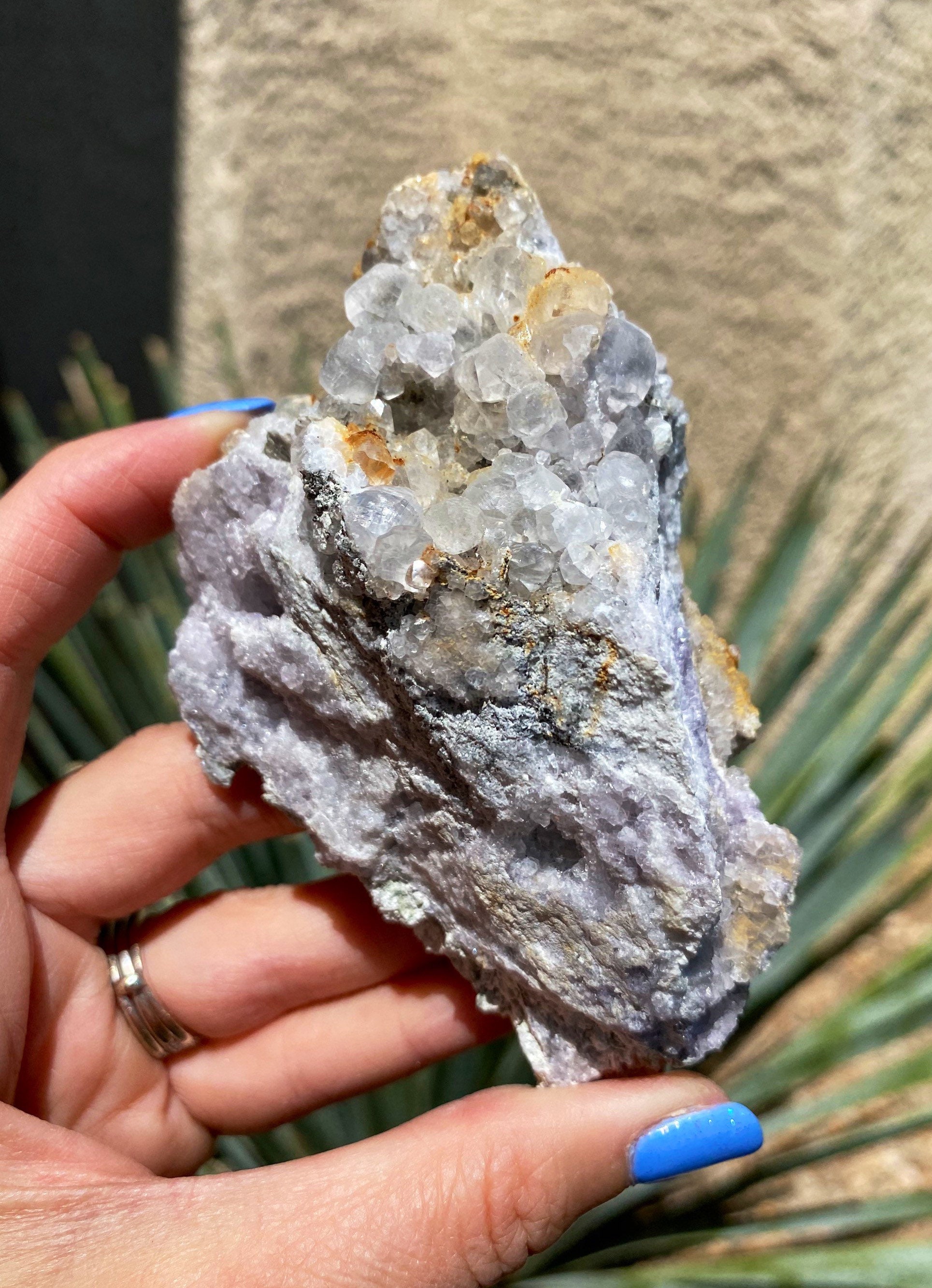 UV Reactive Columnar Calcite Cluster 240g - Etsy