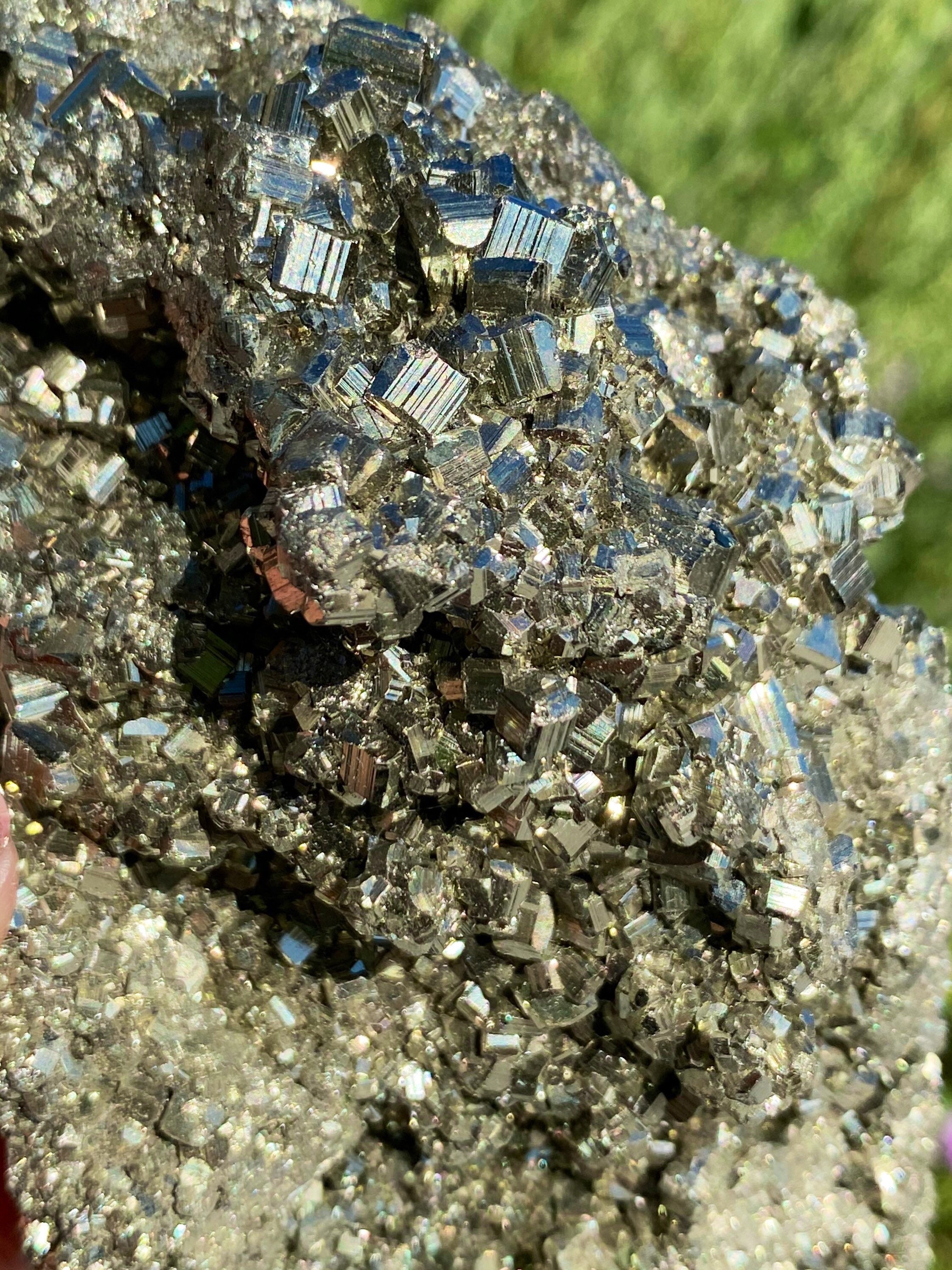 1.1lb Shiny Pyrite Cluster - Etsy