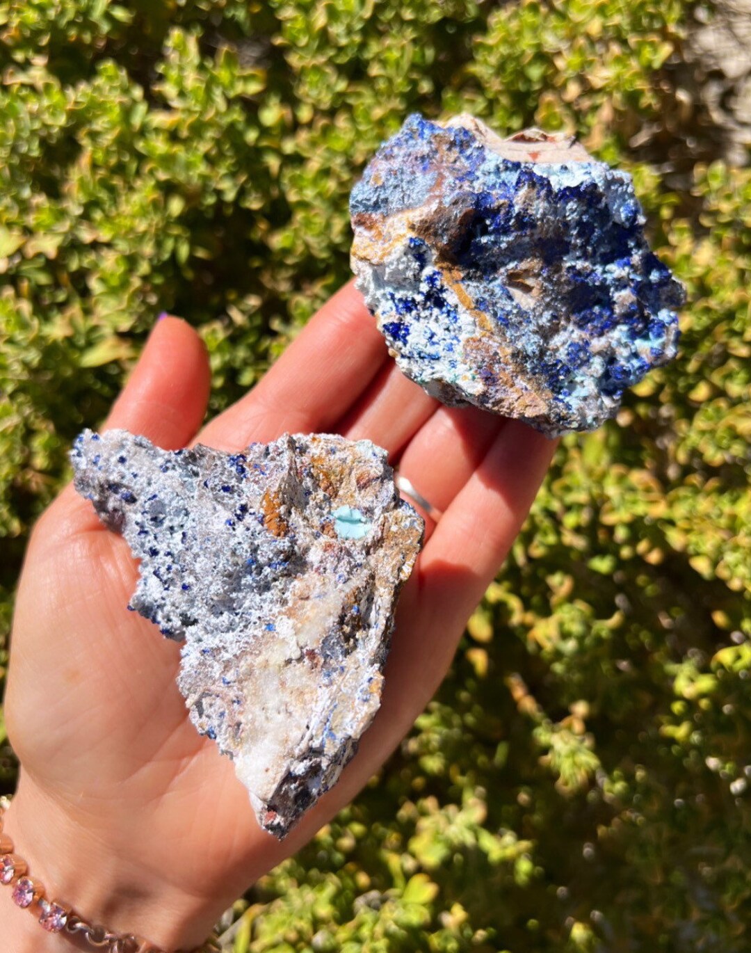 You Choose*raw Azurite Clusters - Etsy