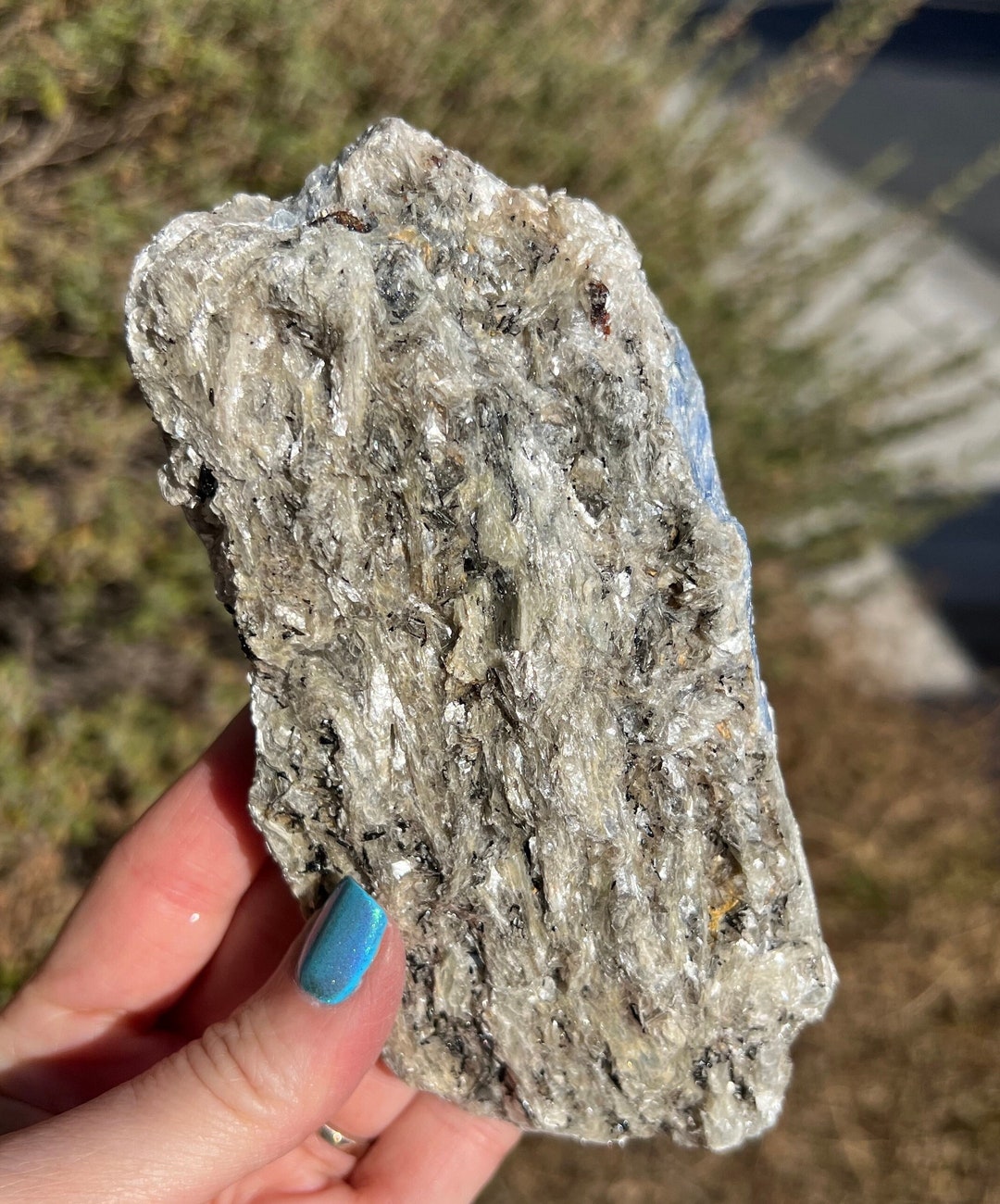 1.2lb Blue Kyanite Cluster, Raw Kyanite, Natural Blue Kyanite, Rough ...