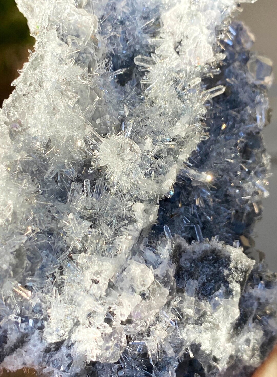 Fine Crystal Needle Quartz Cluster 116g, Quartz Cluster, Terminated ...