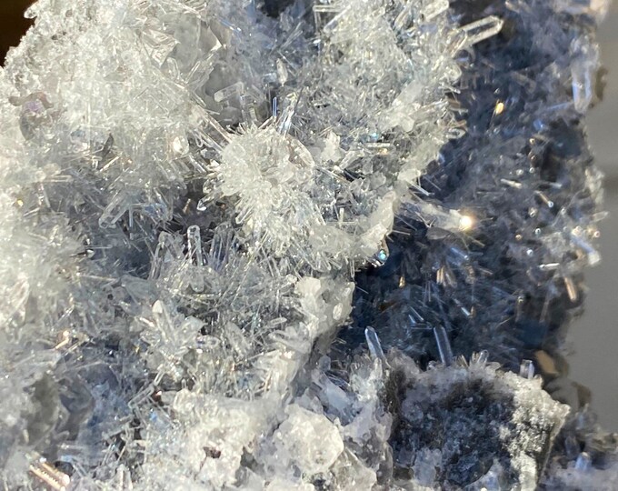 Fine Crystal Needle Quartz Cluster 116g, Quartz Cluster, Terminated ...