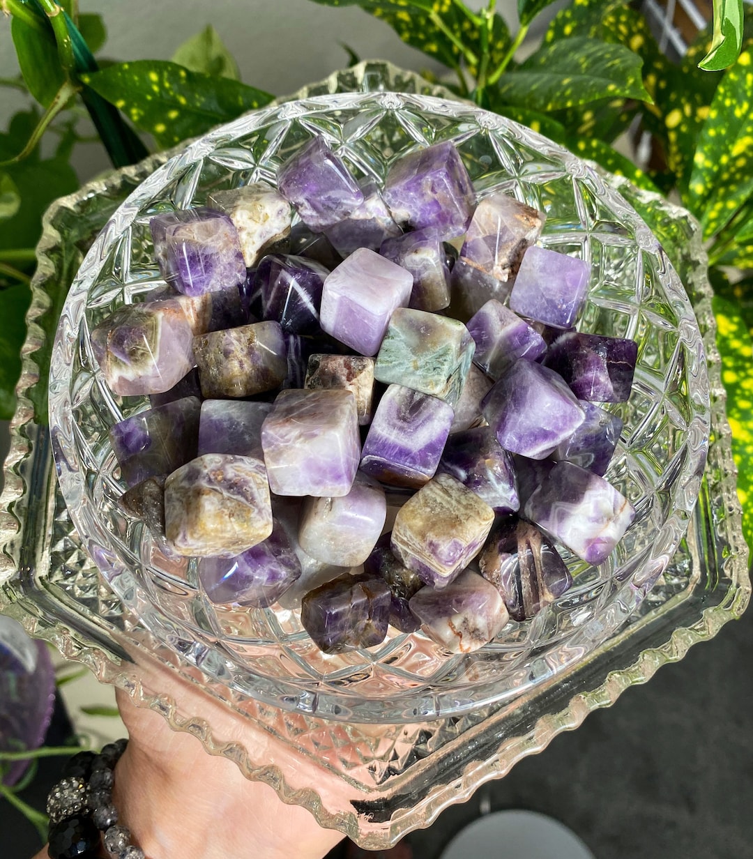 Chevron Dream Amethyst Cubes* Buy 3 Get 1 Free! - Etsy