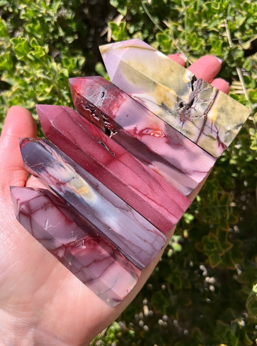 You Choosemookaite Jasper Towers, Red Mookaite, Yellow Mookaite, Purple ...