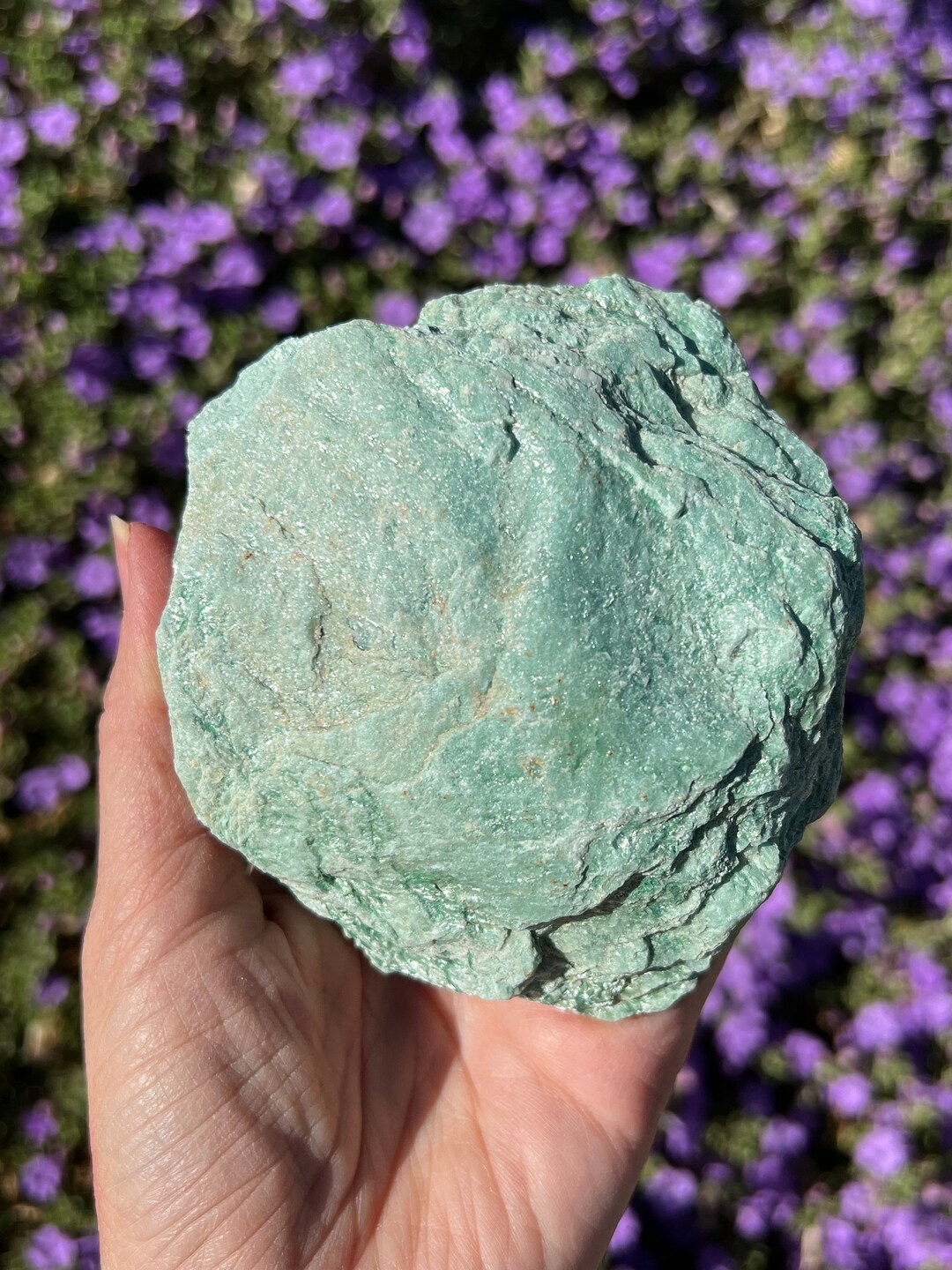 1lb Flashy Raw Green Fuchsite, Rough Fuchsite, Muscovite, Mica Cluster ...