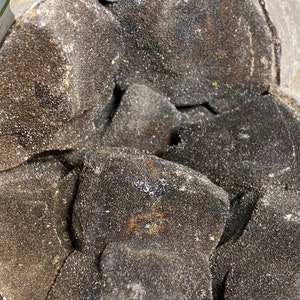 UV Reactive Half Septarian Dragon Egg Geode W/stand - Etsy