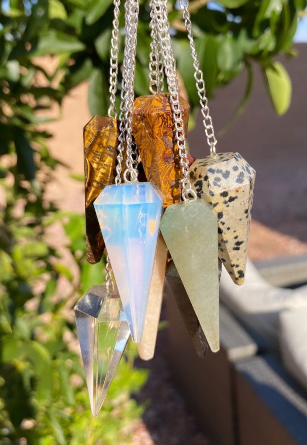 You Choose*crystal Pendulums - Etsy Australia