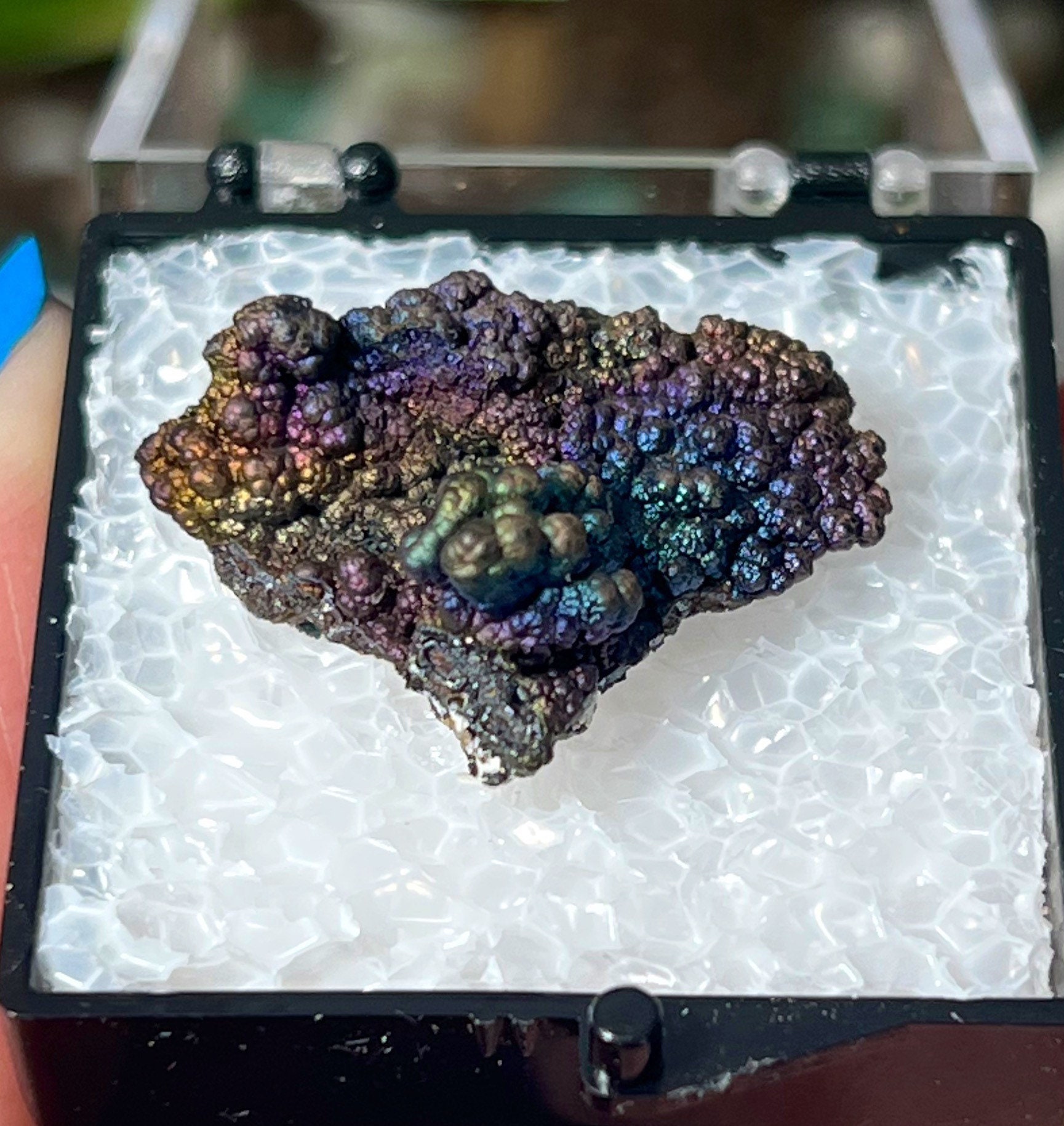 Home & Living 2.7lb UV Reactive Flower Agate Freeform Home Décor Rocks ...