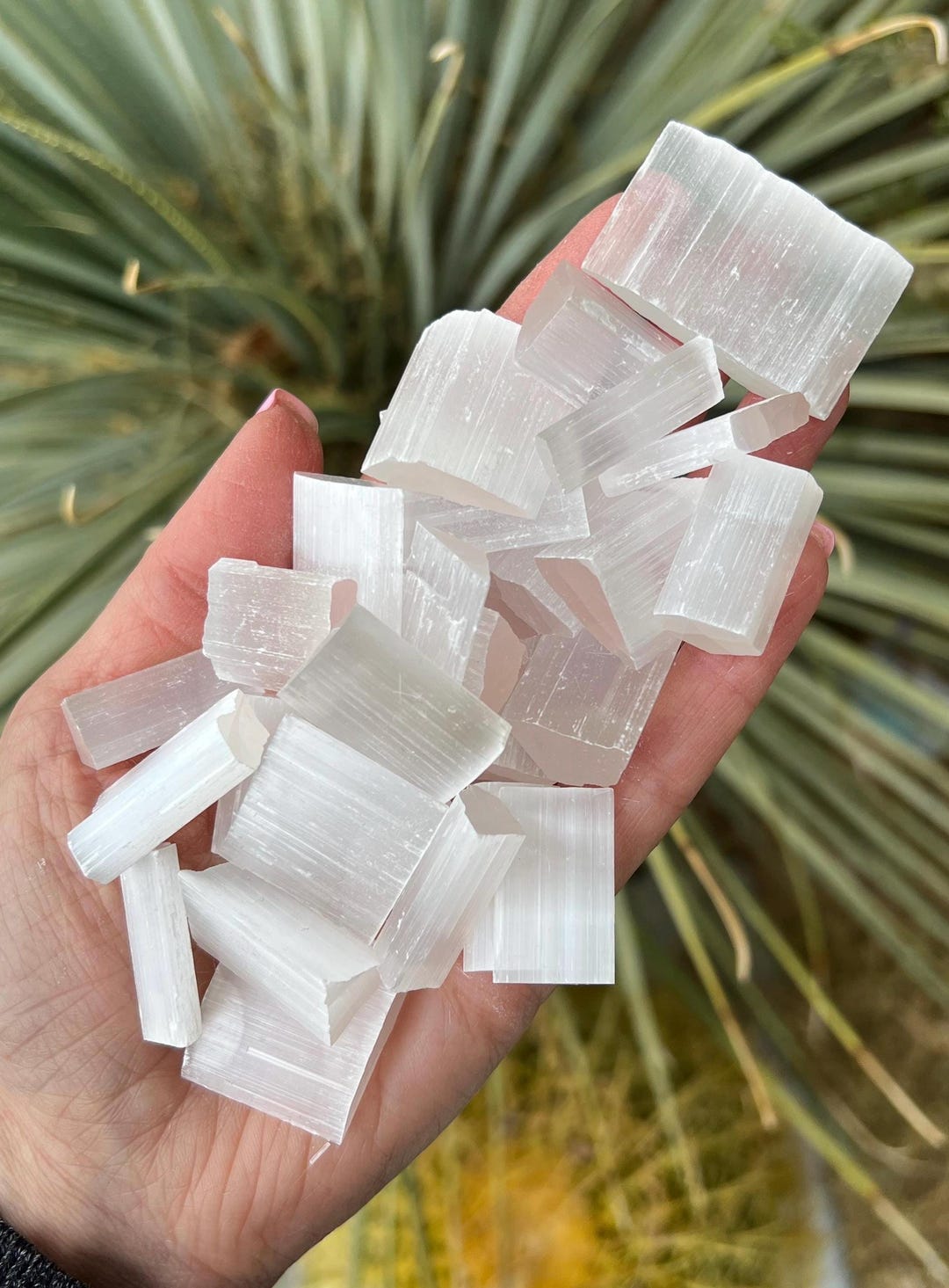 Bag of Ulexite “TV Rock” Shards, Television Stone, Television Rock, TV ...