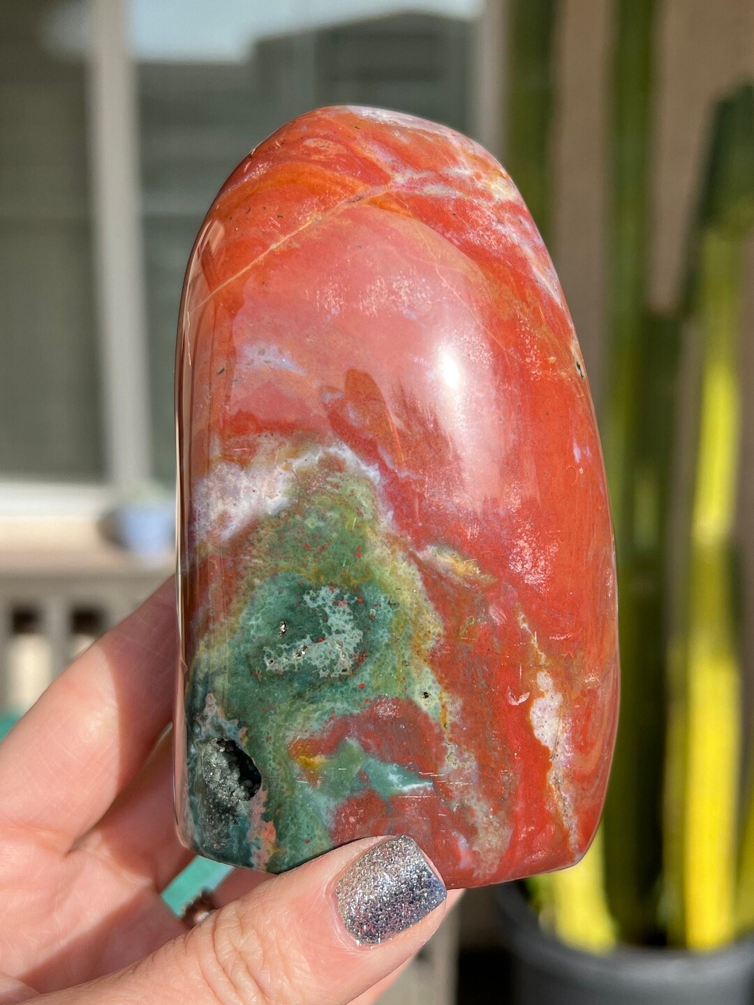 1.6lb Red Sea Jasper/ocean Jasper Freeform, Sea Jasper Freeform, Ocean ...