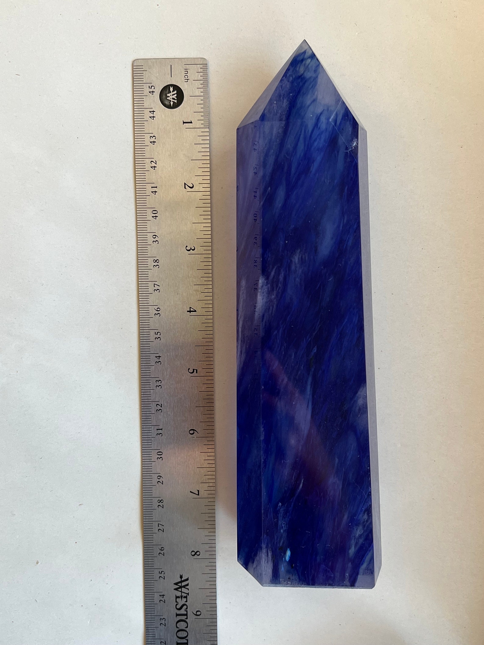 1.12lb Blueberry Quartz Tower - Etsy