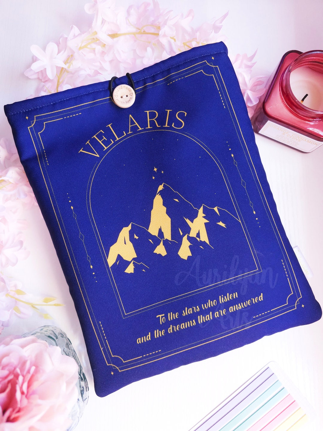 VELARIS - Book Sleeve - Book Cover - Waterproof Book Cover - Etsy