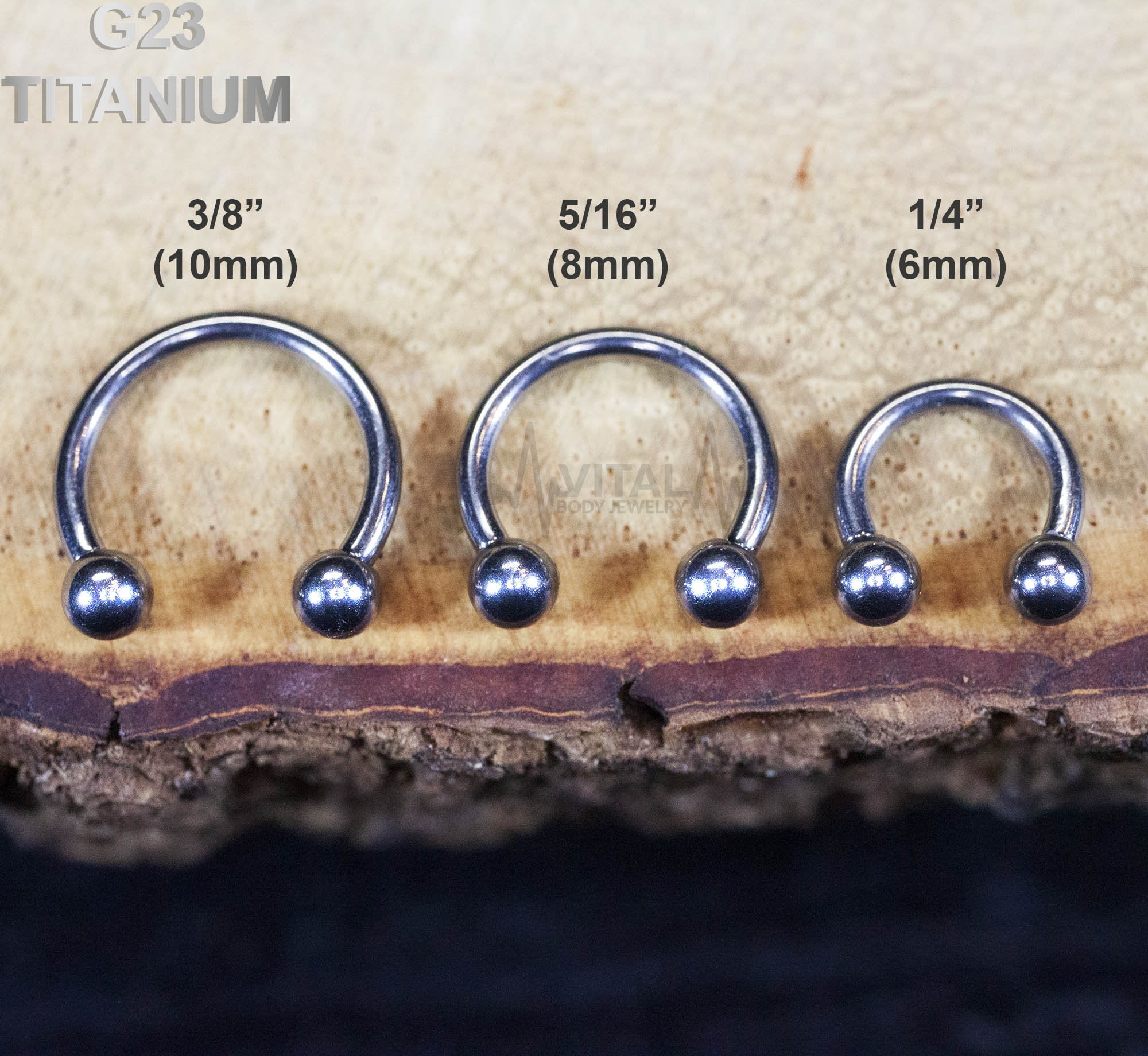 16G Titanium Internally Threaded Septum Ring Horseshoe | Etsy