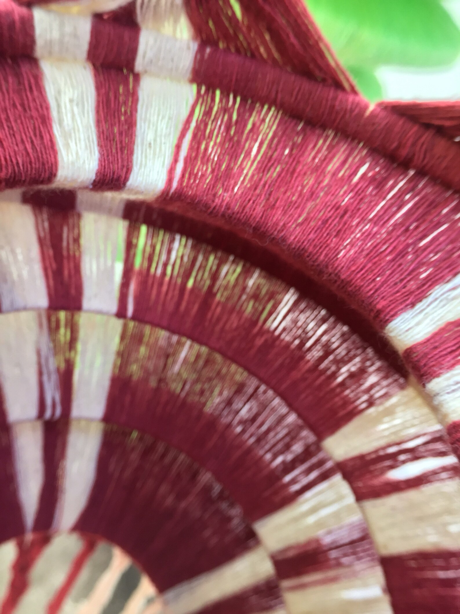 Currant Red Macrame Lamp Shade Boho Macrame Lantern Macrame | Etsy