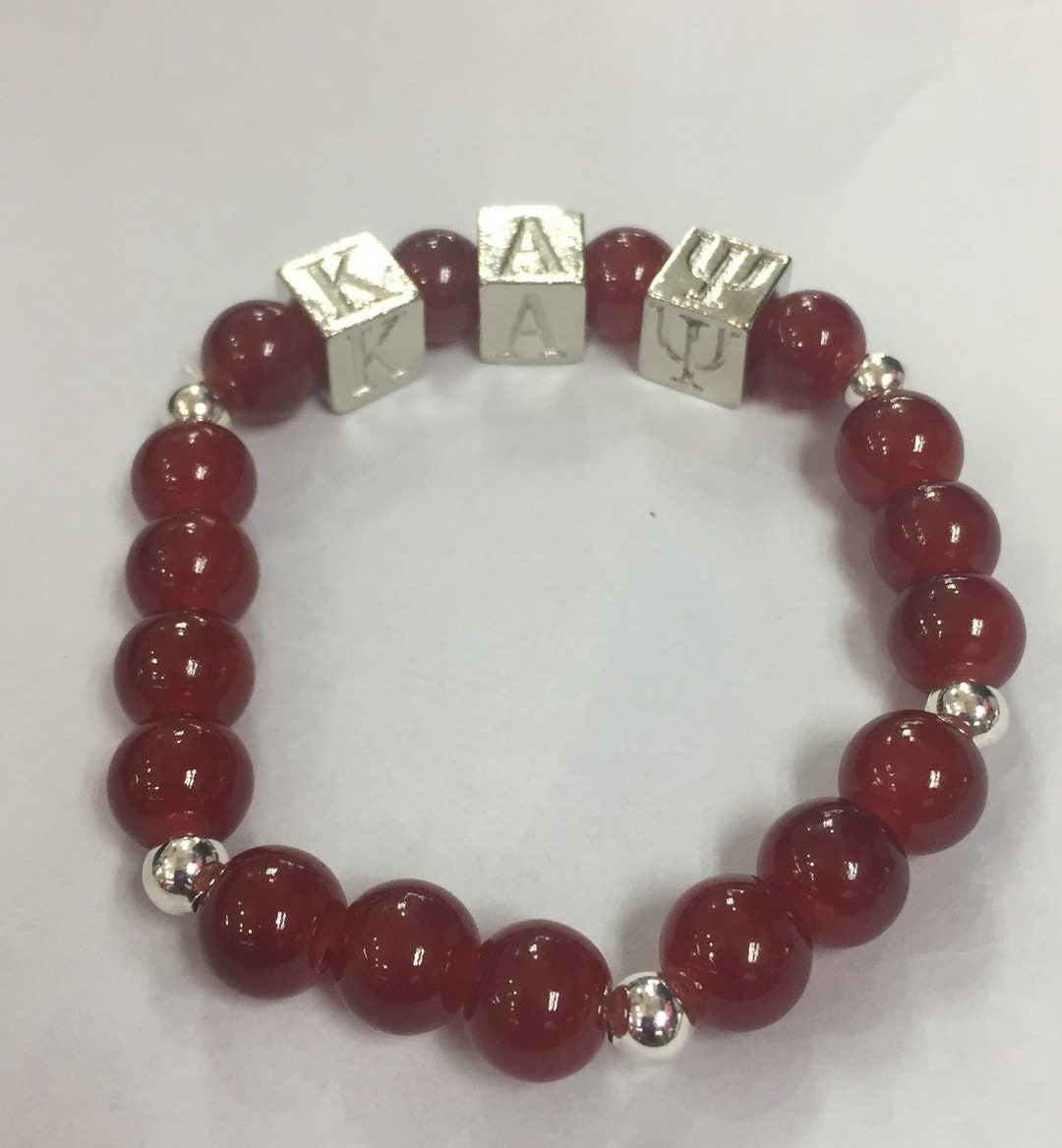 Kappa Alpha Psi Beaded Bracelet - Etsy