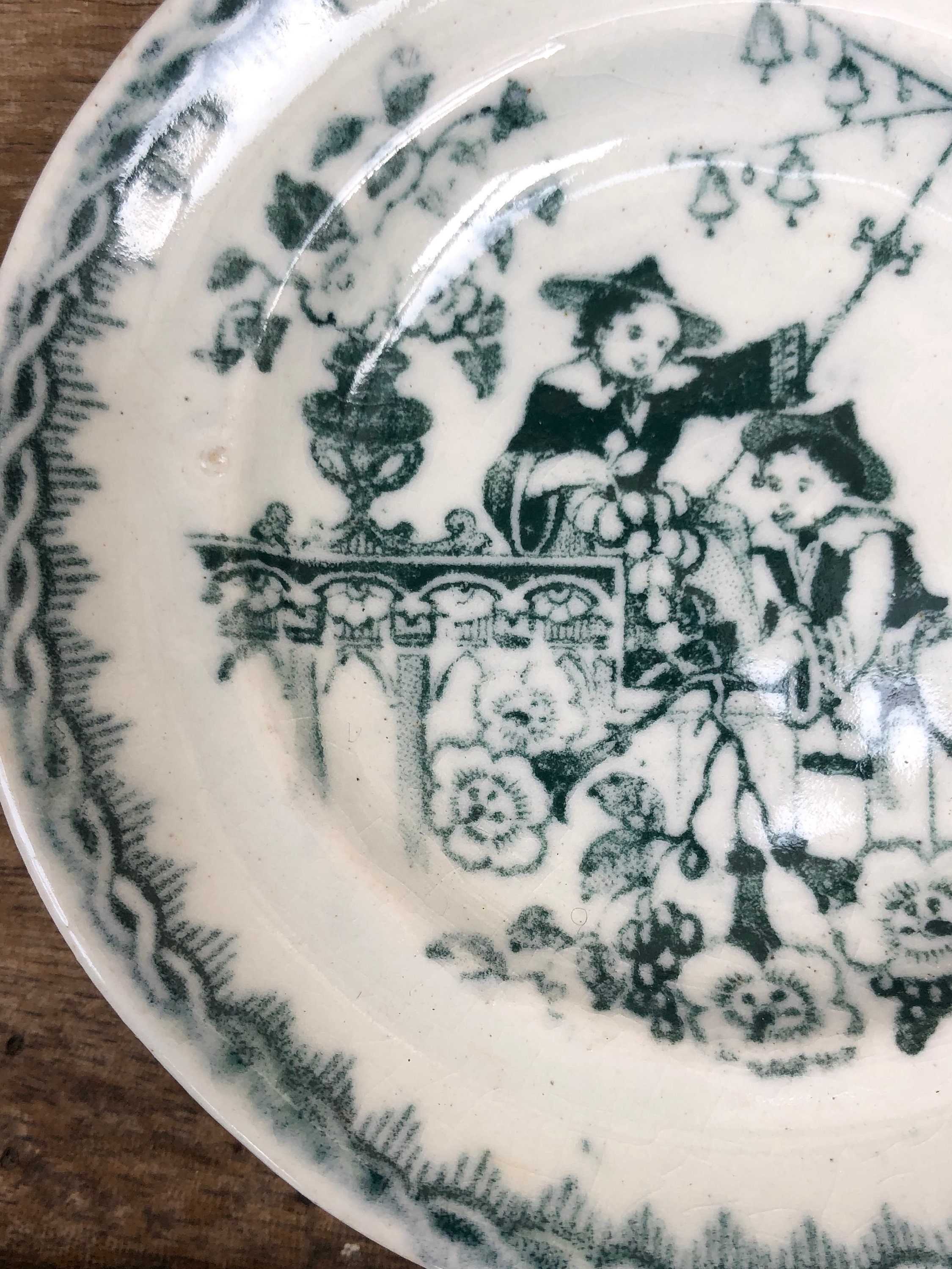 Antique Dolls Tea Set Plates Childs Tea Set Plates Miniature - Etsy