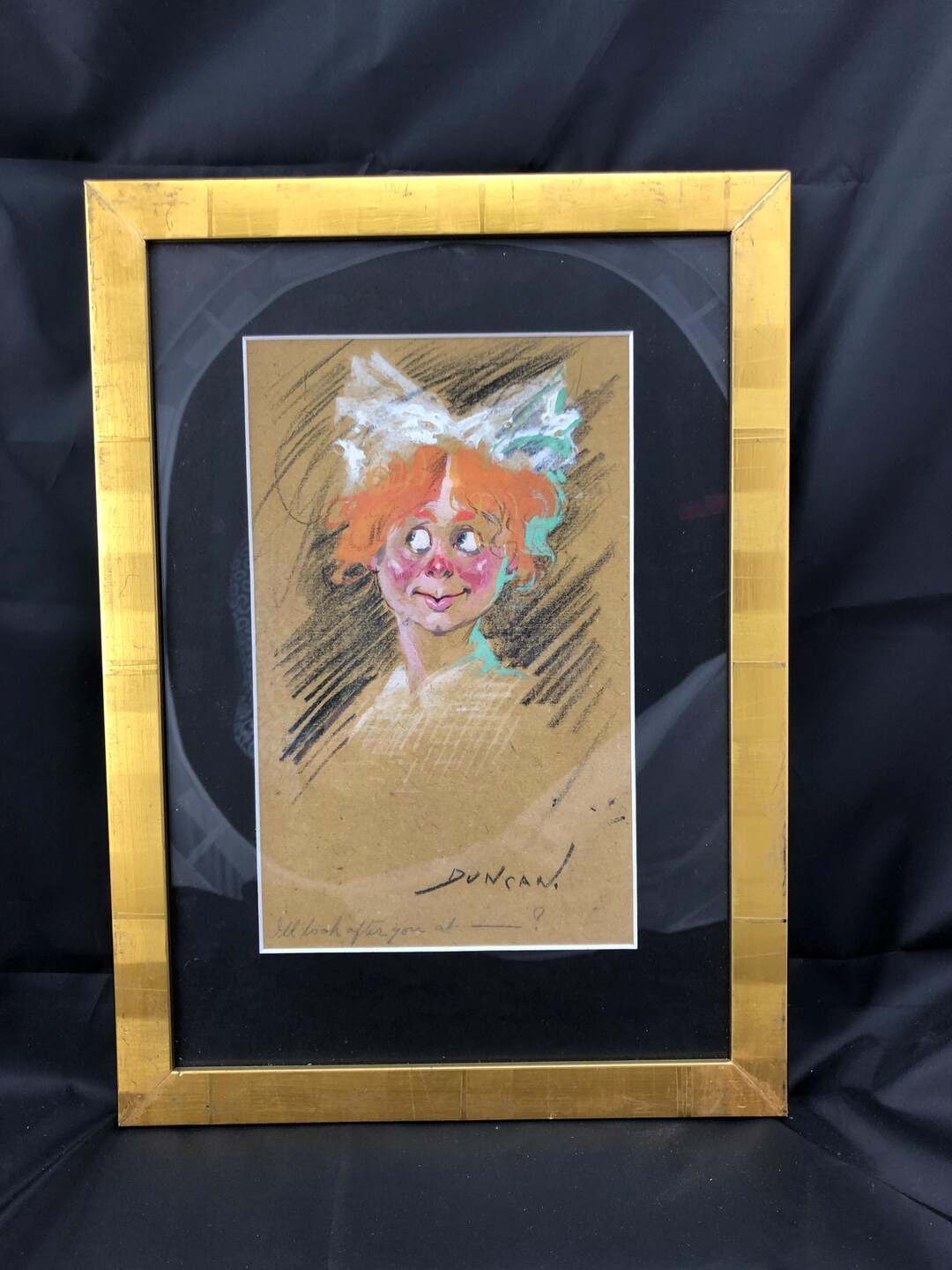 1920s Watercolour Vintage Saucy Postcard Artwork by Cowan Duncan ...