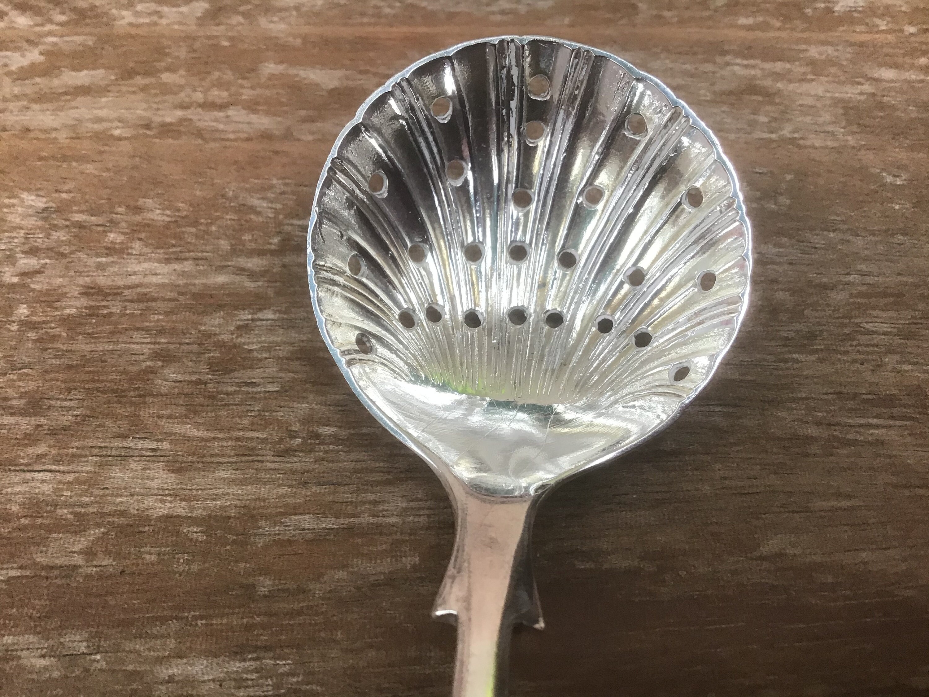Antique Silver Plated Sugar Sifter Spoon EPNS - Etsy