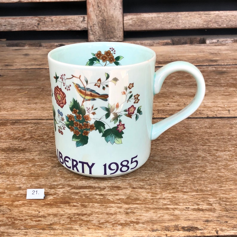 Coffee Mug Liberty Of London Year Mugs 1975-2007 Adams China Pool ...