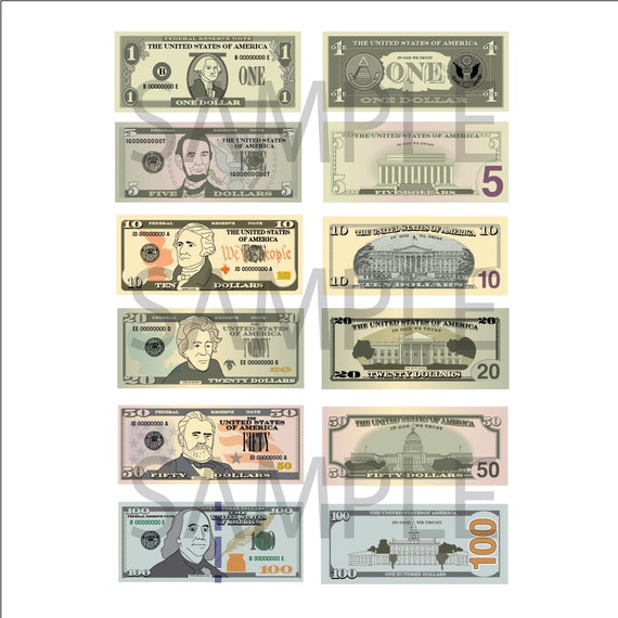 $10 Bill Clip Art