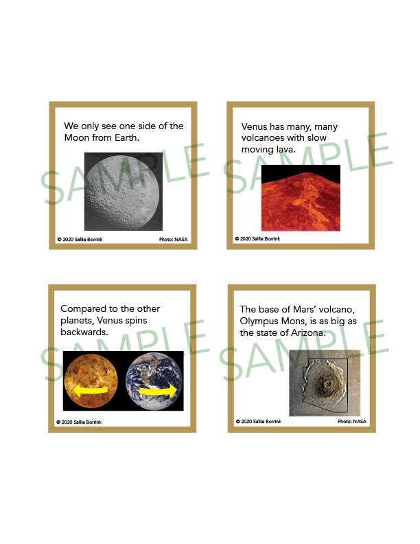Astronomy Fun Facts Cards – Printable Activity - Etsy