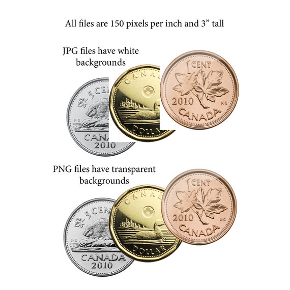 Canadian Penny Clip Art