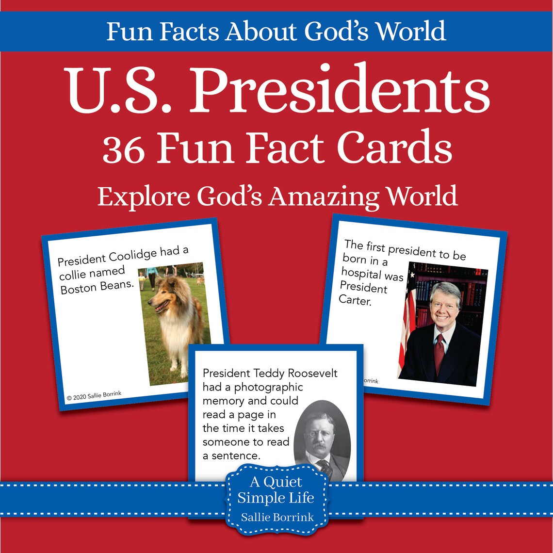 U.S. Presidents Fun Facts Cards – Printable Activity - Etsy