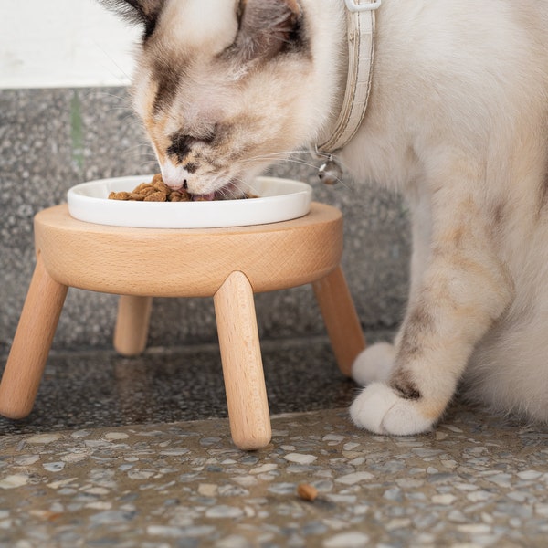 Cat Bowl Stand - Etsy