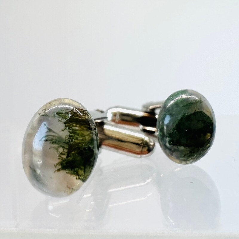 Green Cufflinks - Etsy