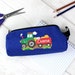 Personalised Tractor Blue Pencil Case Back to School Boys - Etsy