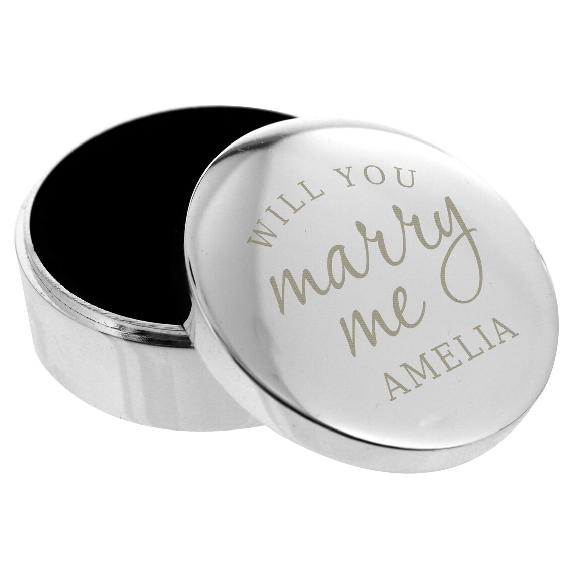Personalised Will You Marry Me Ring Box Wedding Proposal - Etsy