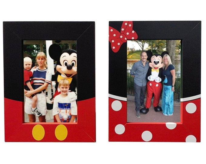 Disney's Mickey & Minnie Inspired Picture Frame Set. Show off Your ...